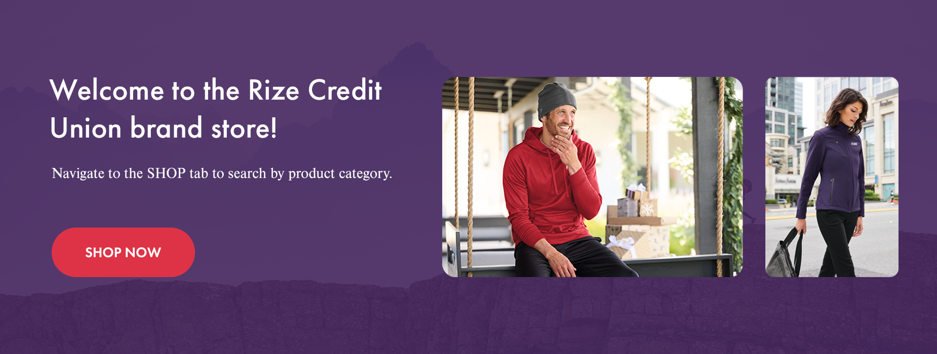 Welcome to the Rize Credit Union Brand Store